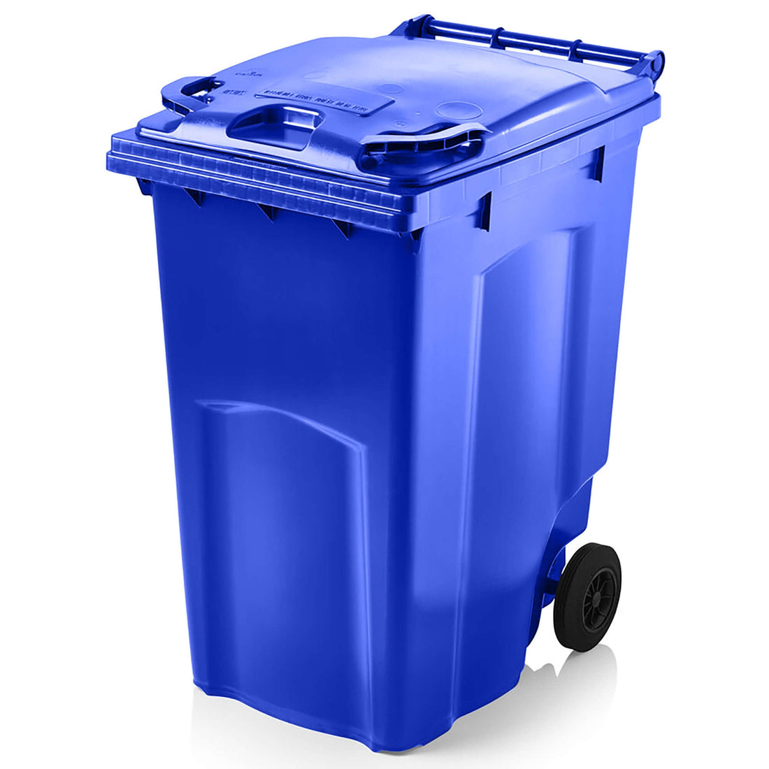 360L Litre Blue Express Wheelie Bin - Outdoor Recycle Waste